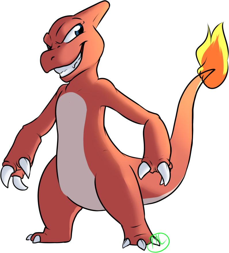 Download Charmeleon - Cartoon - Full Size PNG Image - PNGkit