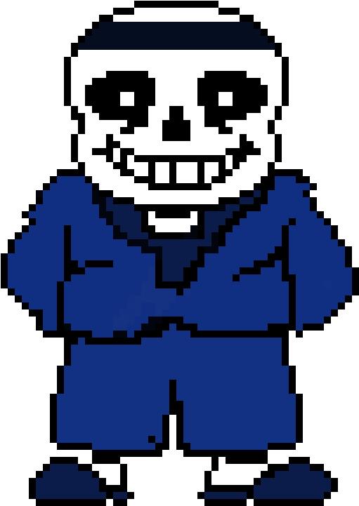 Download 18 Jun - Undertale Sans Pixel - Full Size PNG Image - PNGkit