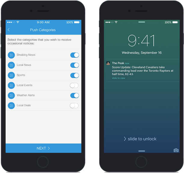 Download Mobile App Push Notifications For Newspapers, Magazines ...