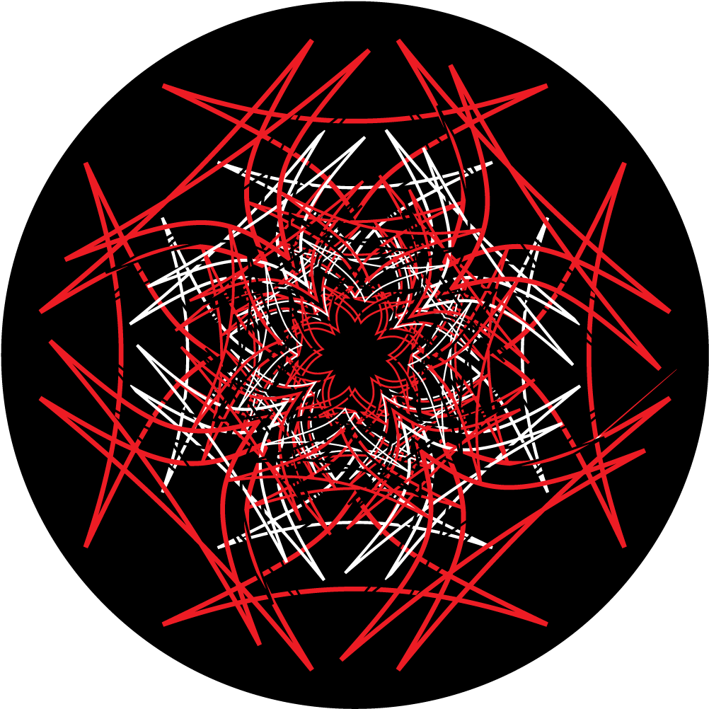 Download Apollo Design C2-1200 Electro Flower Glass Pattern - Circle - Full Size PNG Image - PNGkit