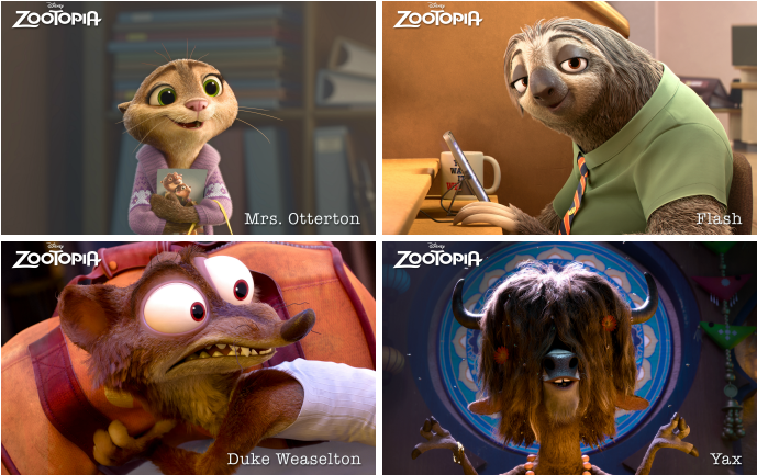 Download Meet The Cast Of Zootopia - Personajes De Zootopia Nombres ...