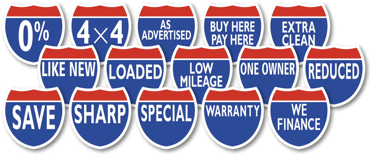 Download Larger / More Photos - Interstate Signs - Full Size PNG Image ...