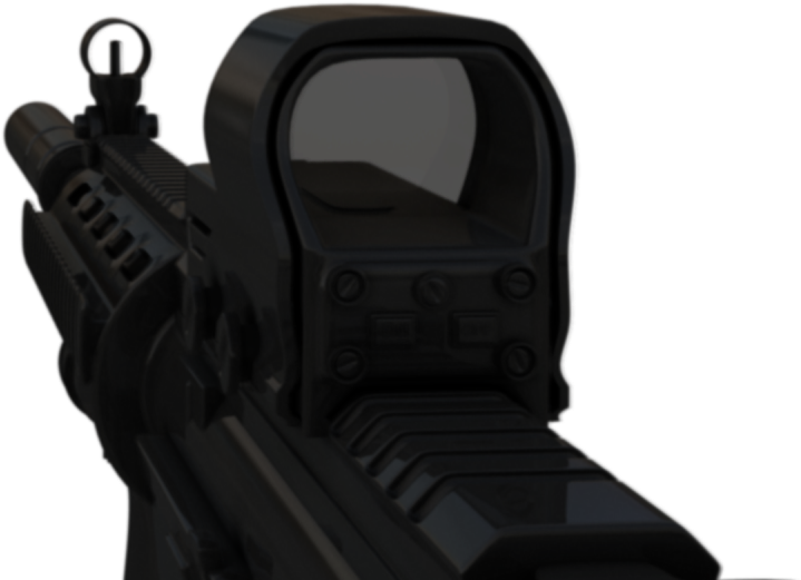 Download Side View Back View - Assault Rifle - Full Size PNG Image - PNGkit