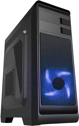 Download Phoenix Hero - Blue Led Pc Case - Full Size PNG Image - PNGkit