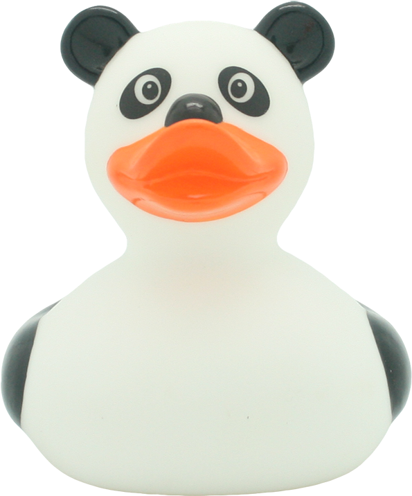 Download Panda Rubber Duck By Lilalu - Panda Rubber Duck - Full Size ...