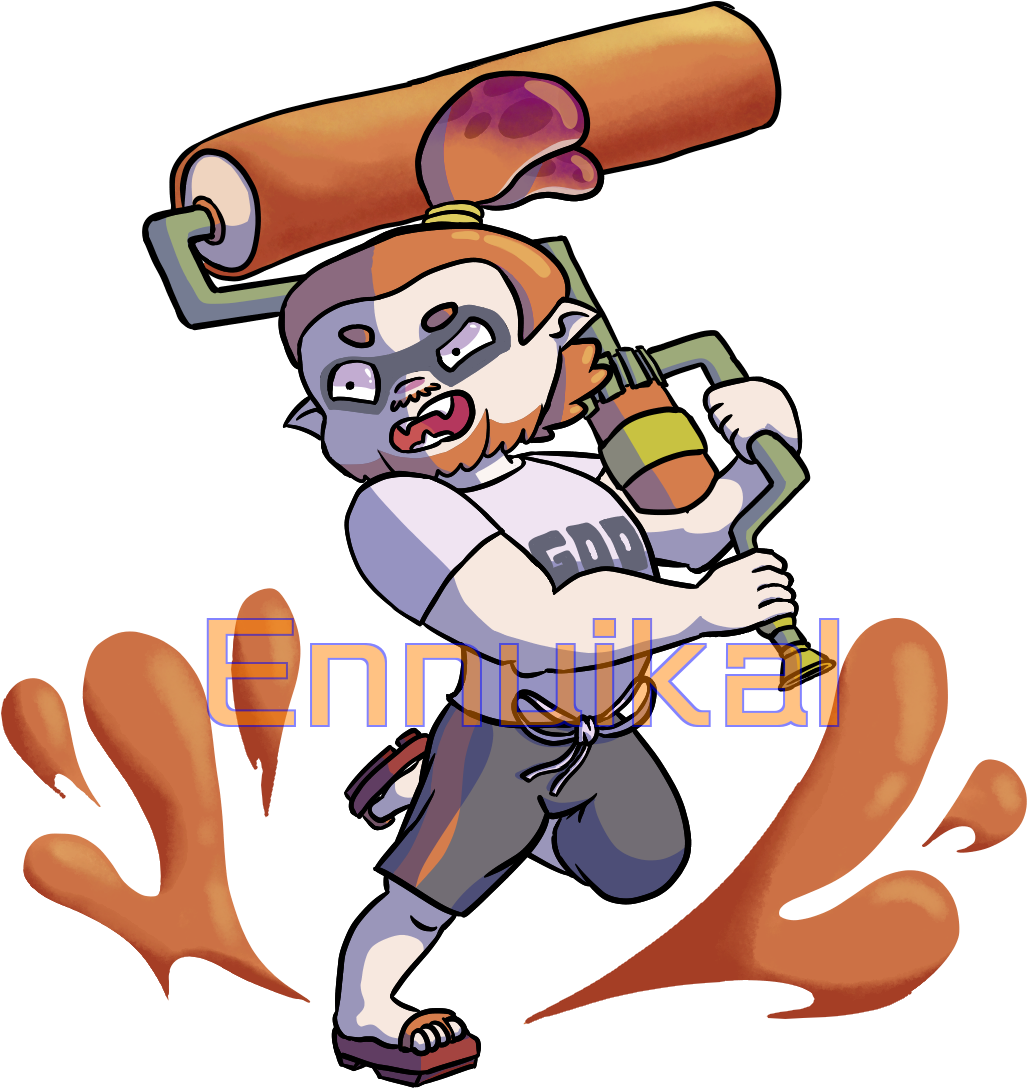 Download Art[art] Inkling - Cartoon - Full Size PNG Image - PNGkit