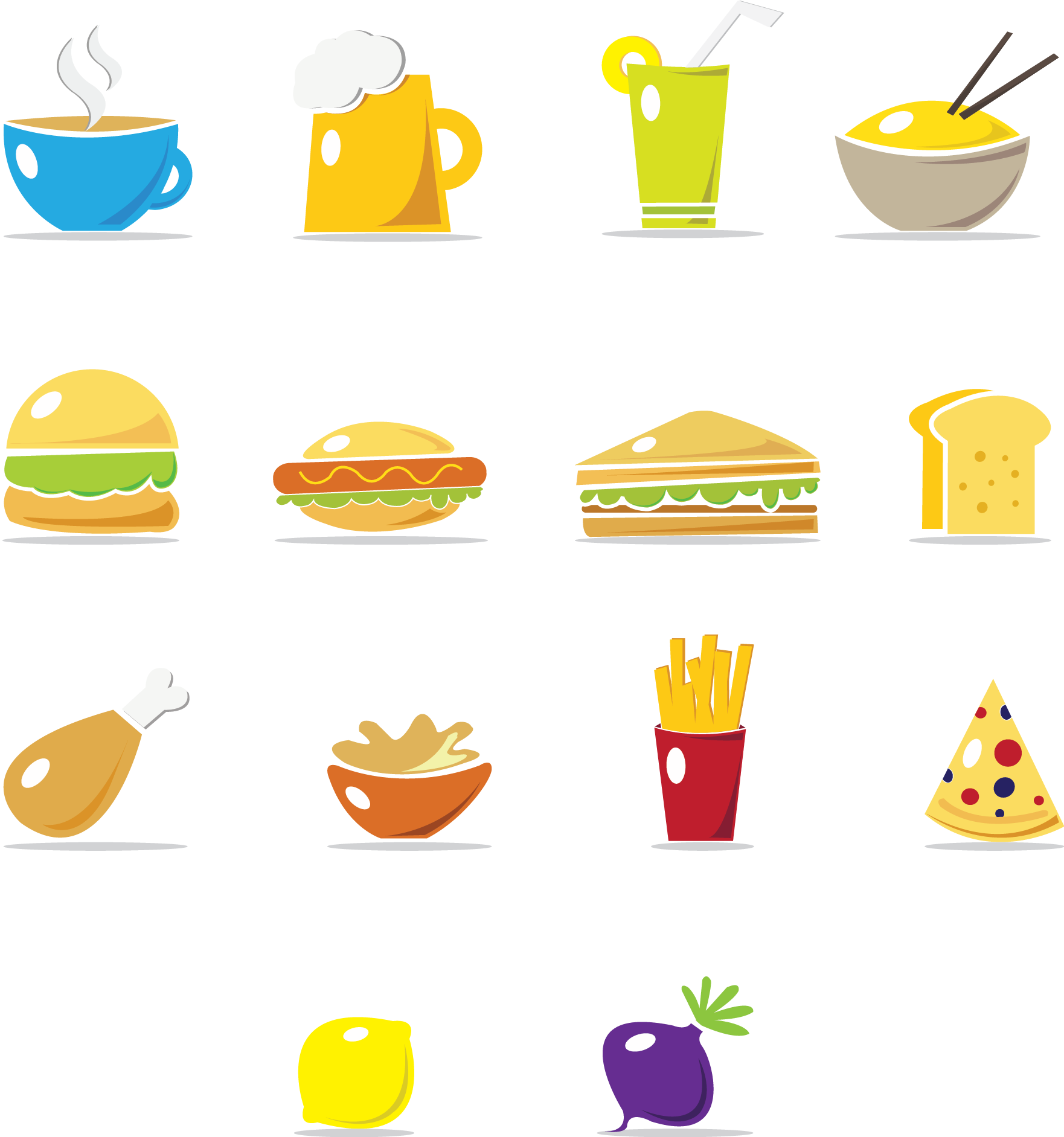 Download Fast Food Icon Png Spring Icons - Full Size PNG Image - PNGkit