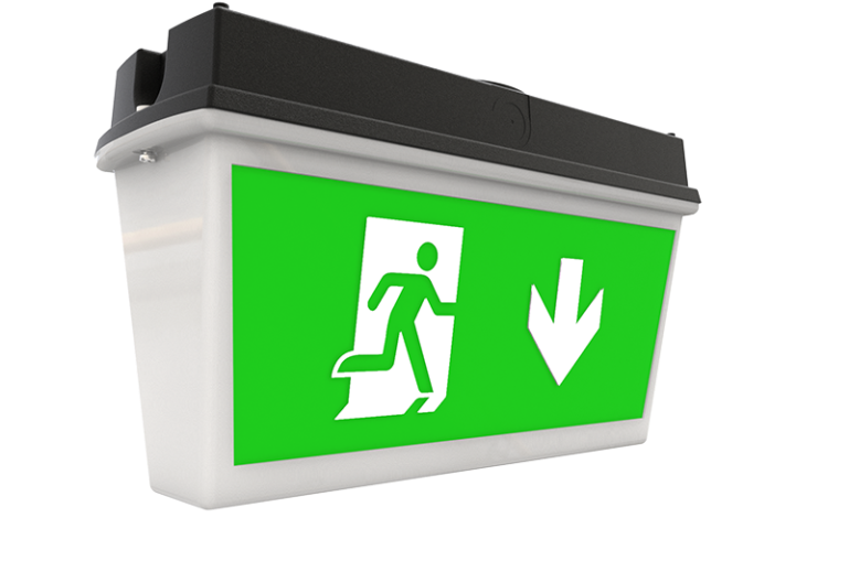 Download Visor Exit Sign Double Sided 120 Black - Sign - Full Size PNG ...