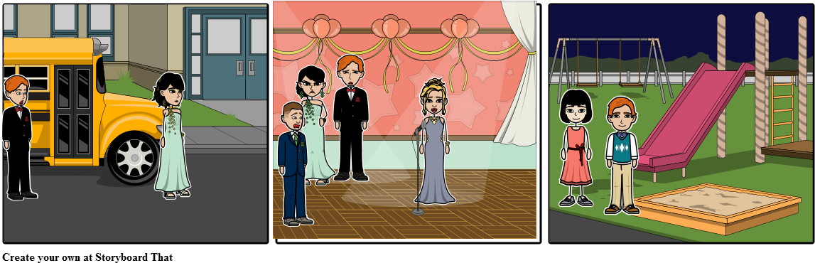 Download Bad Prom Day - Cartoon - Full Size PNG Image - PNGkit