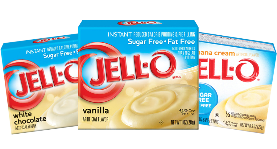 Download Transparent Jell-o Sugar Free, Fat Free Instant Pudding ...