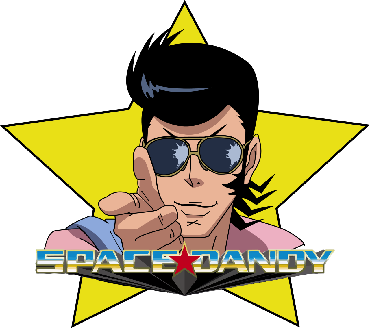 Download Transparent Space Dandy For Your Blog Redbubble Link - Cartoon ...