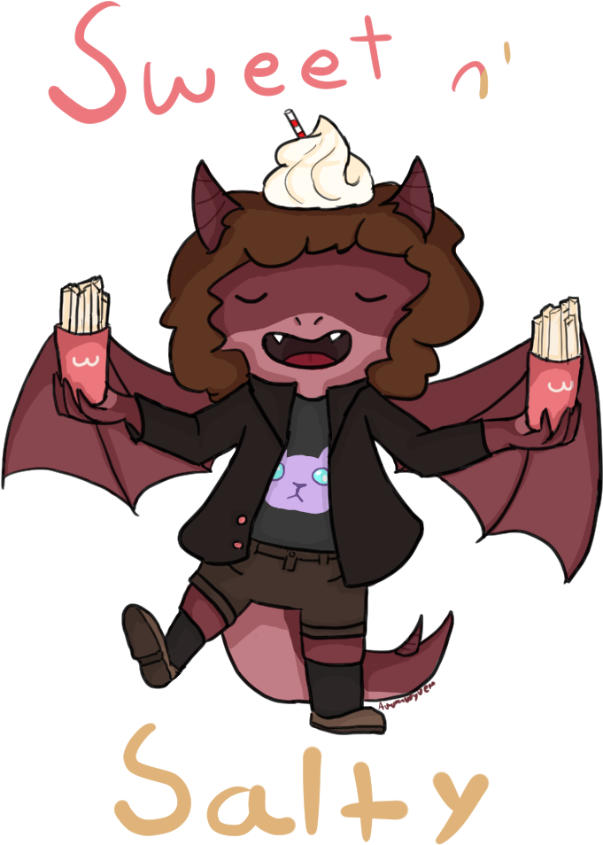 Download Sweet N Salty - Cartoon - Full Size PNG Image - PNGkit