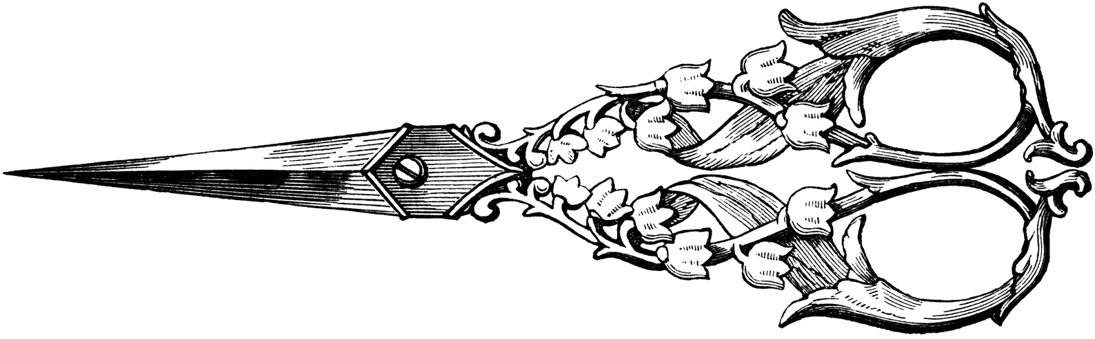 Download Clip Art Vintage Photos Of Medium Size - Vintage Scissors ...