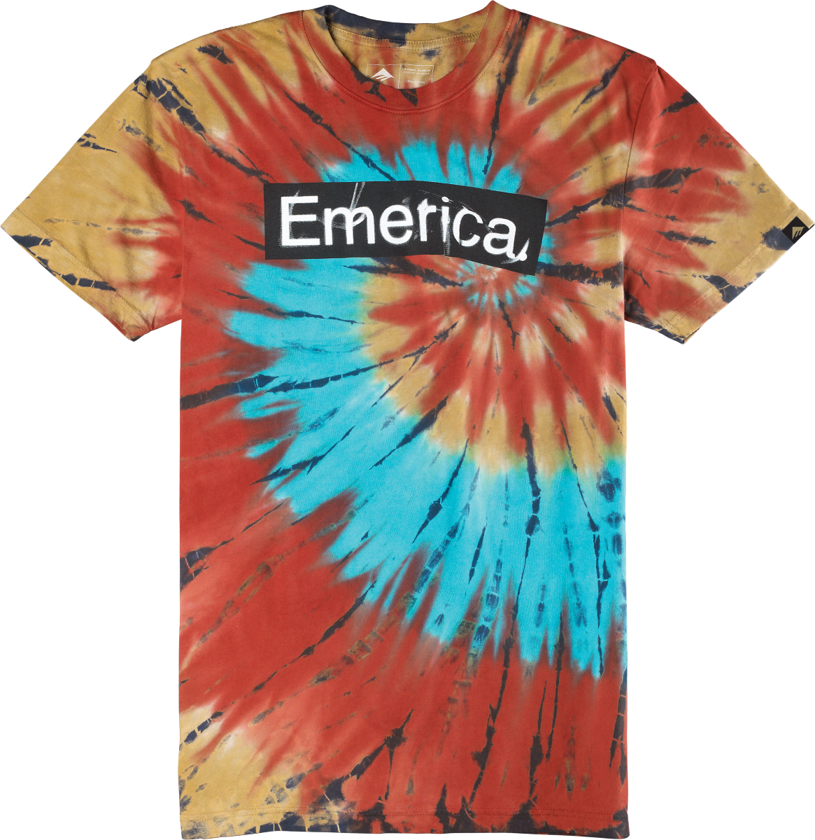 Download Pure Sticker Tie Dye - Emerica - Full Size PNG Image - PNGkit