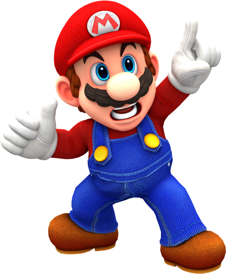 Download Jumpman Redone Pose Odyssey Render - Mario Scared Png - Full ...