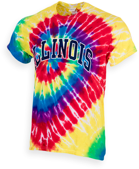 Download Rainbow Tye Dye Shirts With Skulls - Full Size PNG Image - PNGkit