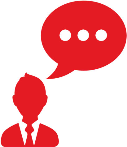 Download 7) 1-way Interviews - Interview Icon Red Png - Full Size PNG ...