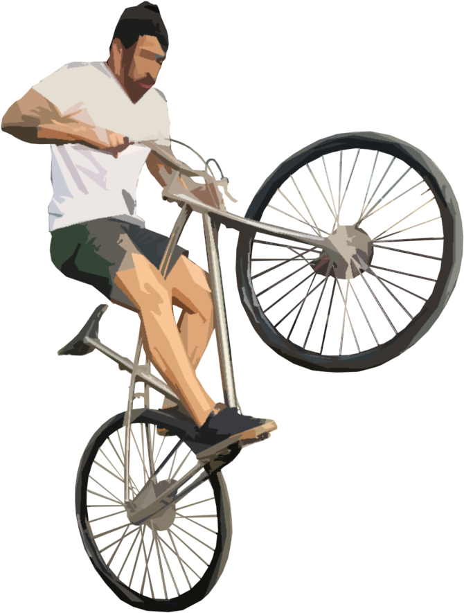 Download Ns 0012 - Guy On A Bike Png - Full Size PNG Image - PNGkit