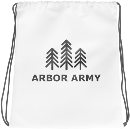 Download Arbor Army Drawstring Bag - Full Size PNG Image - PNGkit