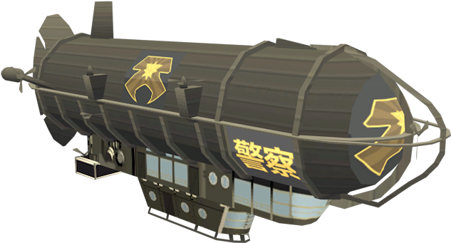 Download Future Industries Police Airship - Airship - Full Size PNG ...