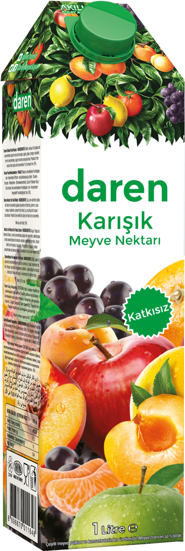 Download Mixed Fruit Nectar 1ltr - Natural Foods - Full Size PNG Image ...
