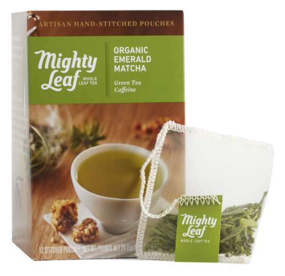 Download Organic Emerald Matcha Tea Bags - Mighty Leaf Tea Green Dragon ...