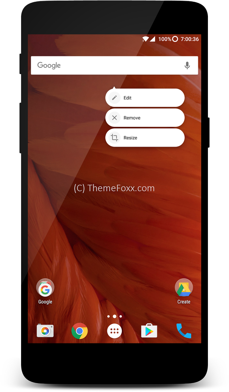 Download Long Press On The 'google Search Bar' Widget On The ...