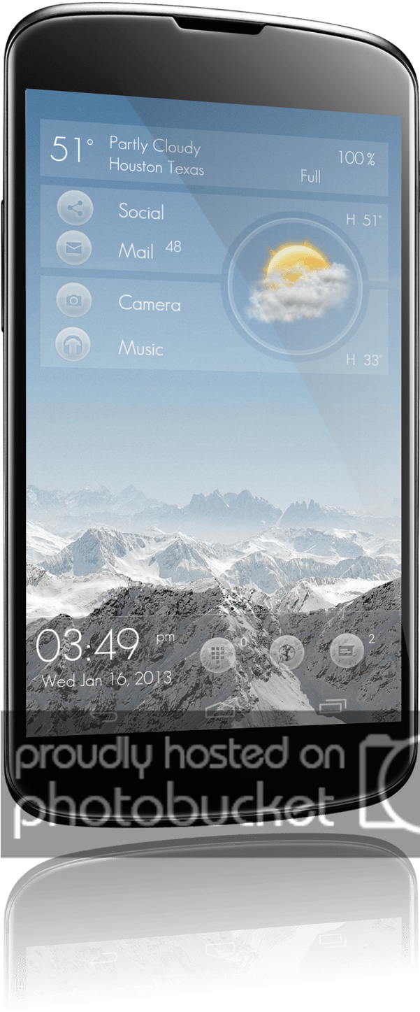 Download Transparent Google Widget - Smartphone - Full Size PNG Image ...