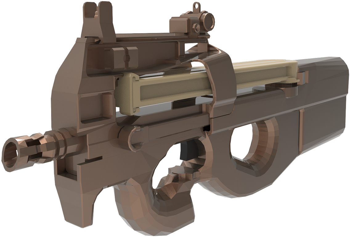 Download Next Page - Guns 3d Render - Full Size PNG Image - PNGkit