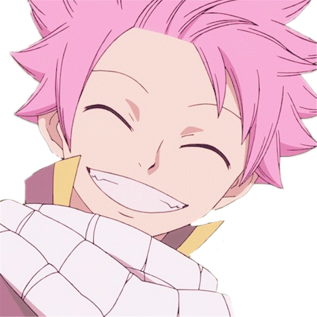 Download Transparent Natsu Sticker - Rebloggy My Gifs Natsu Dragneel ...