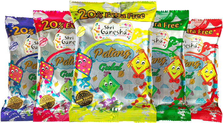 Download Patang Gulal - Party Supply - Full Size PNG Image - PNGkit