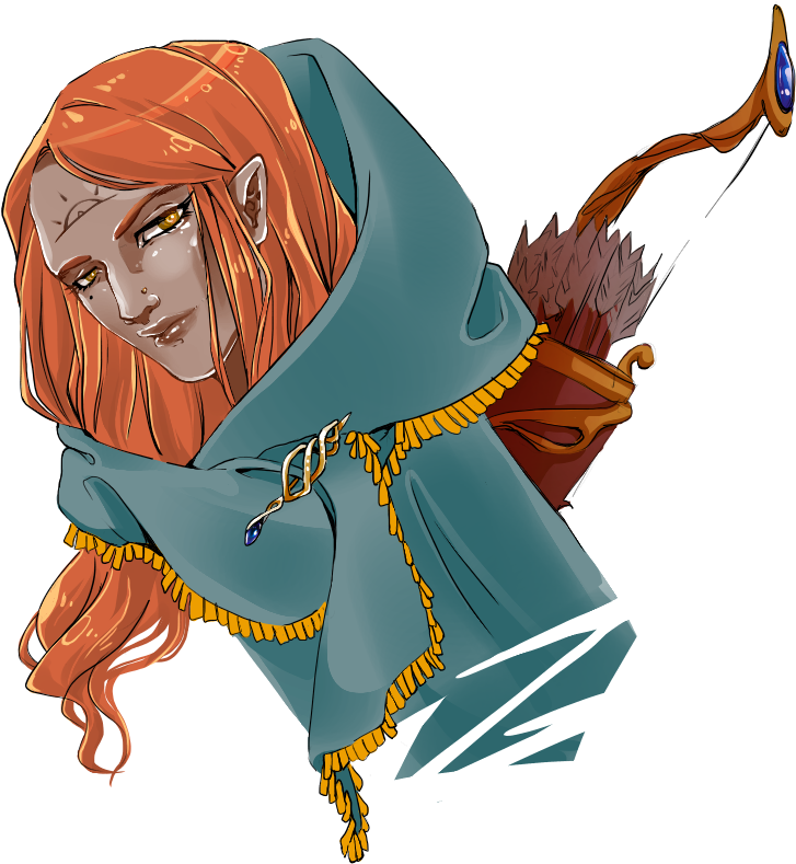 Download My Half-sun Elf Ranger, An'uun, At The Beginning Of ...