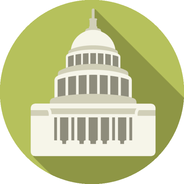 Capitol Dome Vector