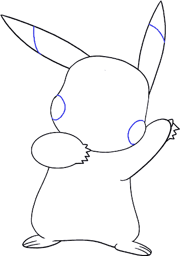 Download How To Draw Pikachu - Domestic Rabbit - Full Size PNG Image ...