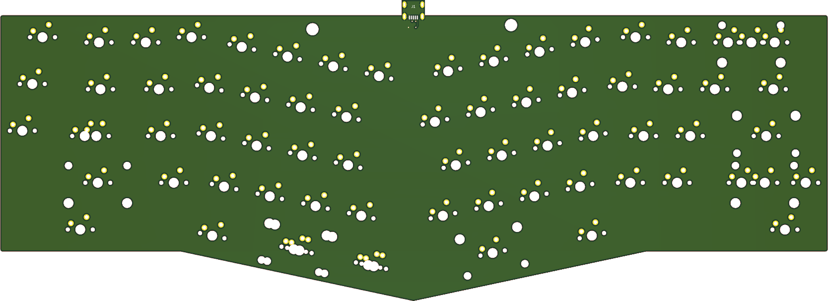Download Ehryie9 - Alice Keyboard Pcb - Full Size PNG Image - PNGkit