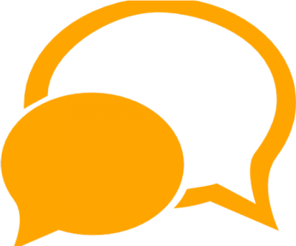 Download Chat Png Transparent Images - Orange Chat Icon Png - Full Size ...