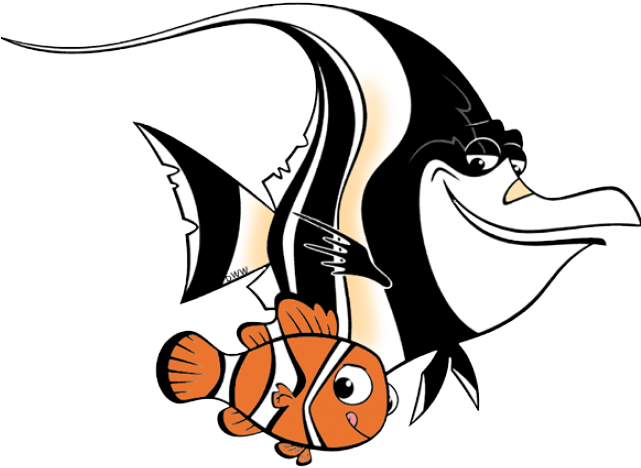 Download Character Clipart Finding Nemo - Gill Nemo Transparent - Full ...