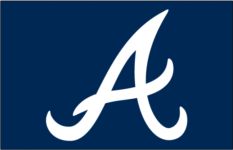 Download Atlanta Braves Logo Black - Full Size PNG Image - PNGkit