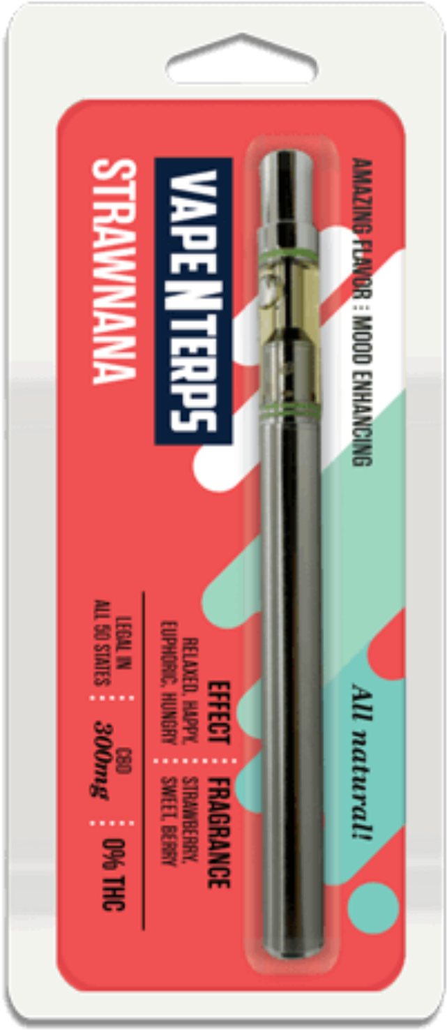 Download 300mg Cbd Strawnana Vape Pen By Vapenterps - Calligraphy ...