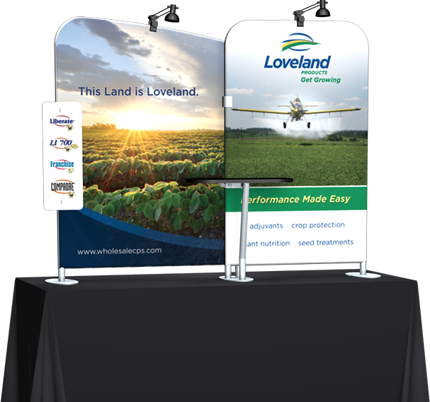 Download Island Fabric Hybrid - Booth Table Top Display Trade Show ...