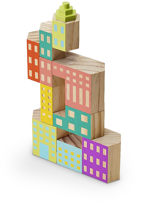 Download Blockitecture 'art Deco' Classic Building Blocks - Areaware ...