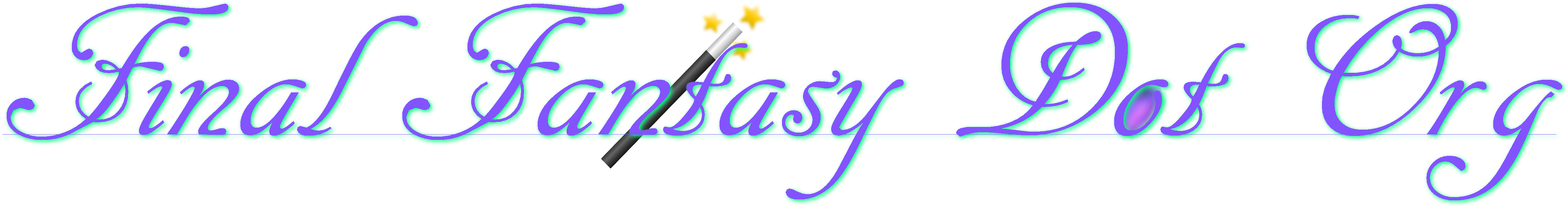 Download Final Fantasy Dot Org - Calligraphy - Full Size PNG Image - PNGkit