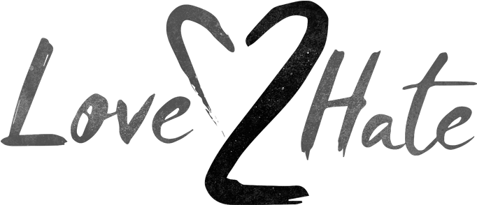 Download Love 2 Hate - Calligraphy - Full Size PNG Image - PNGkit