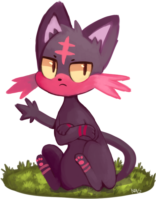 Download Litten - Cartoon - Full Size PNG Image - PNGkit