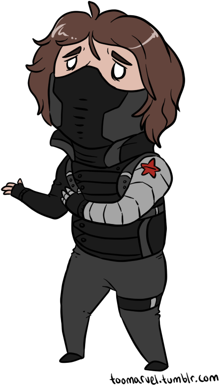 Download Winter Soldier - Cartoon - Full Size PNG Image - PNGkit