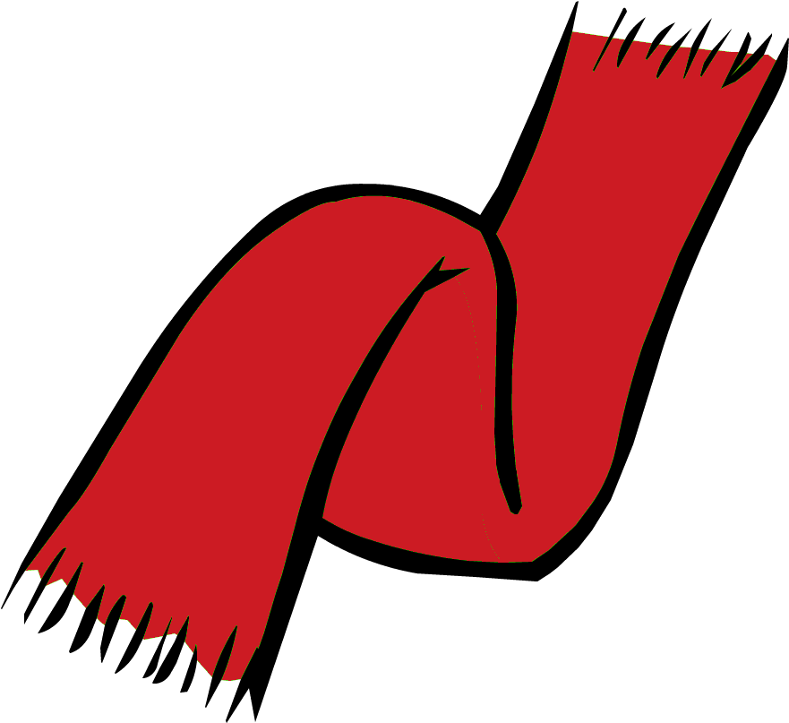 Download Scarf Clipart Red Scarf - Blue Scarf Clip Art - Full Size PNG ...
