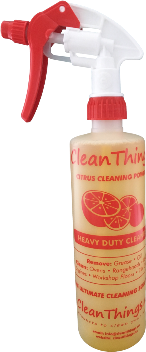 Download Heavy Duty Citrus Cleaner Spray Bottle 500ml - Full Size PNG ...