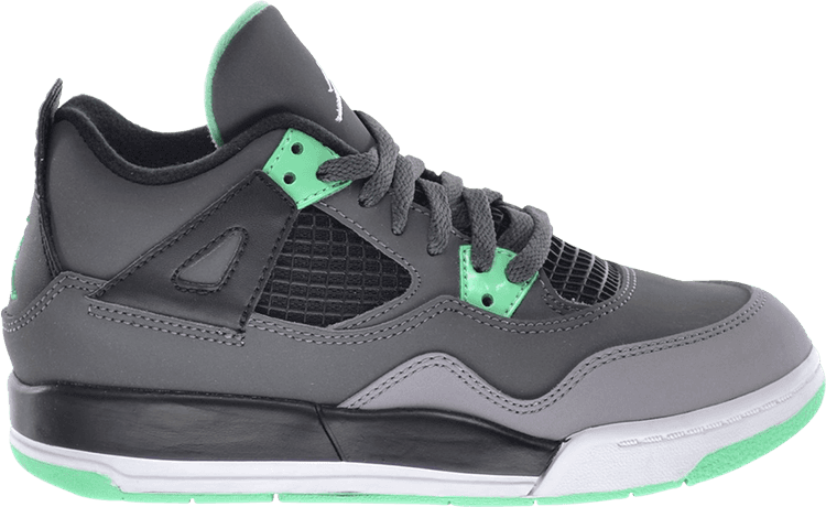 Download Air Jordan Jordan 4 Retro Ps 'green Glow' - Sneakers - Full ...