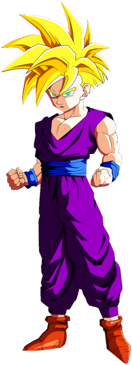 Download Render Gohan Super Saiyan - Dbz Edits - Full Size PNG Image - PNGkit