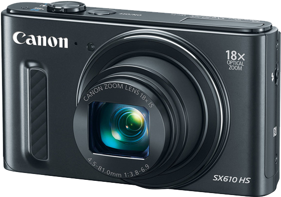 Download Canon Digital Camera Png Image - Canon Powershot Sx610 Hs ...